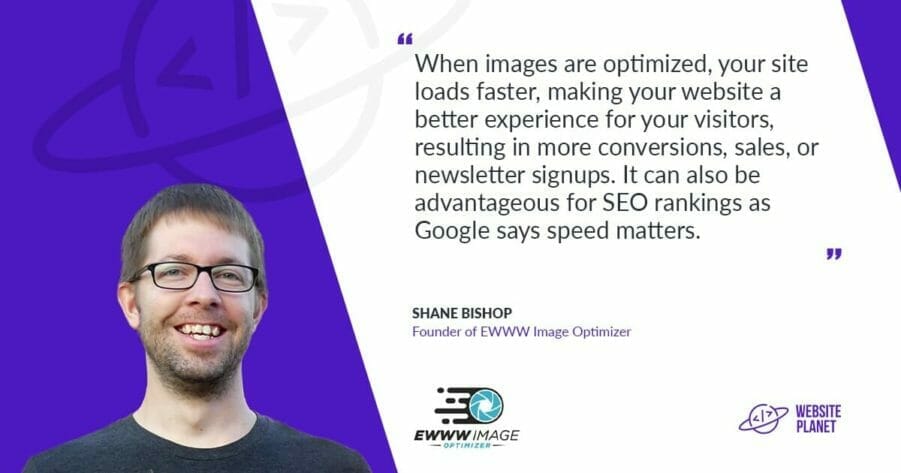 Founder Interviewed on Website Planet - EWWW Image Optimizer